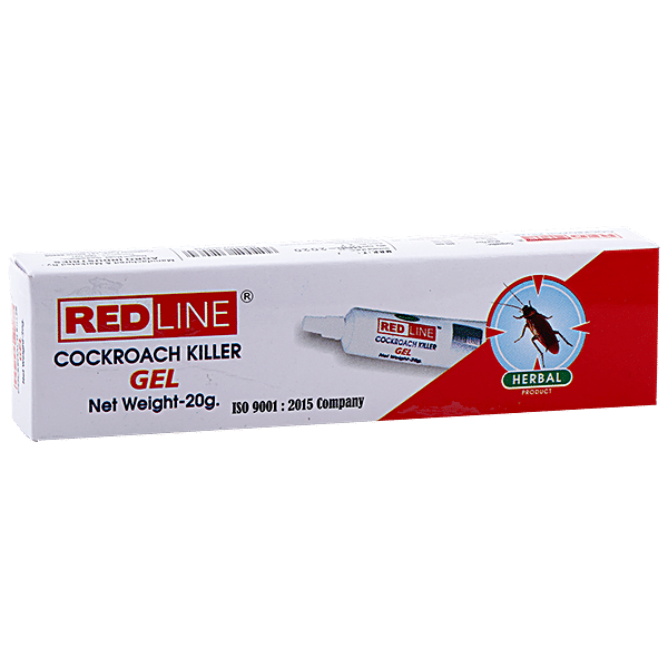 Buy Red Line Cockroach Killer Gel - Herbal Online at Best Price of Rs ...