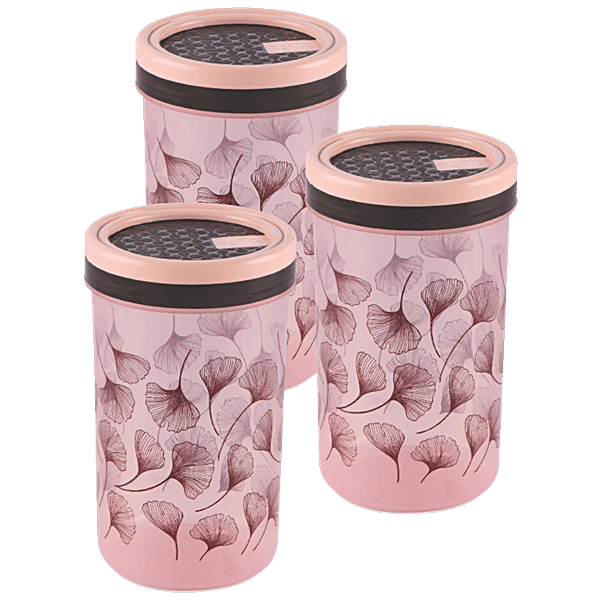 Buy Flair Plastics Plastic Twister Container - Big, Brown Online at ...