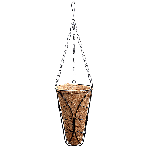 Buy NATURES PLUS Coco Hanging Conical Pot - 15.24 cm Online at Best ...