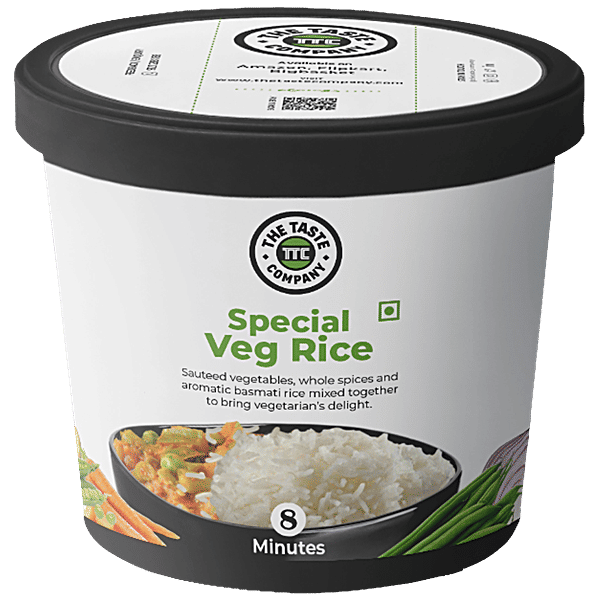 Buy The Taste Company Special Veg Rice - Ready To Eat, Instant Food ...
