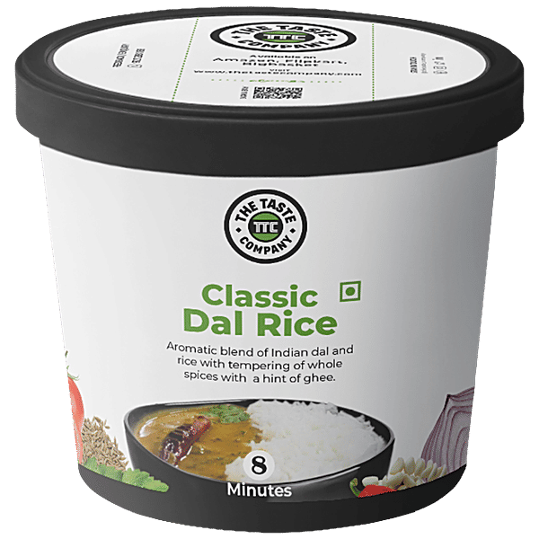 Buy The Taste Company Classic Dal Rice - Ready To Eat, Instant Food ...