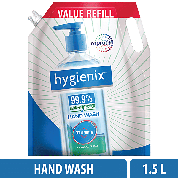 Buy Hygienix Anti-Bacterial Germ Shield Handwash With 99.9% Germ ...