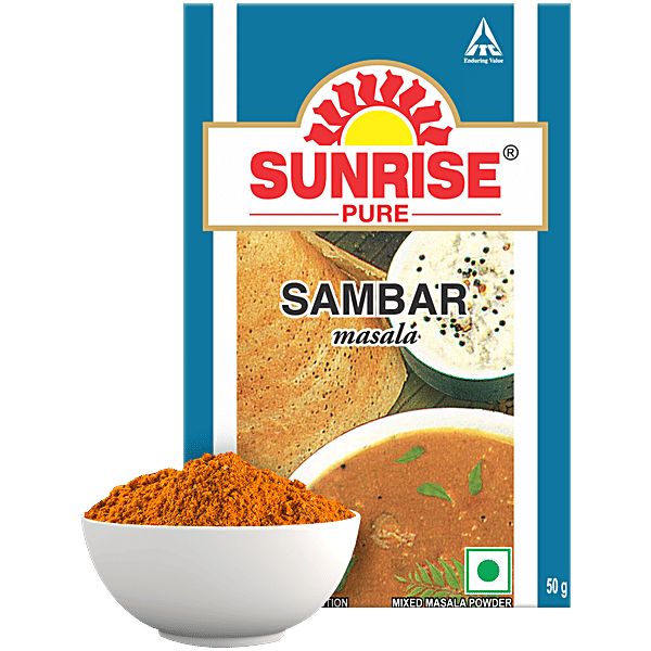 Buy Sunrise Pure Pure Sambar Masala Spice Powder Online at Best Price ...