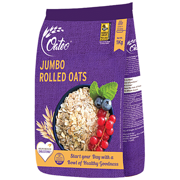 Buy Oateo Jumbo Rolled Oats Online at Best Price of Rs 380 - bigbasket
