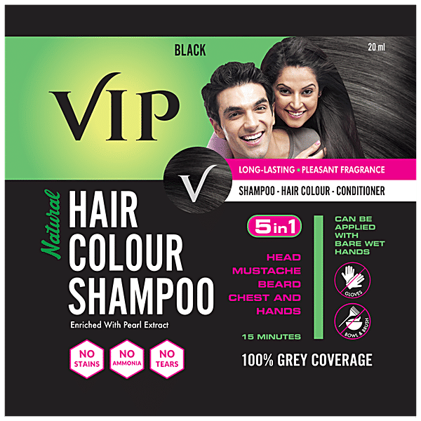 Buy Vip Hair Colour Shampoo Online at Best Price of Rs 51 - bigbasket