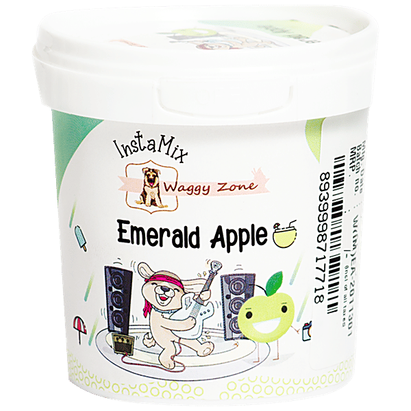Buy Waggy Zone Vegan Doggy Ice-Cream Insta Mix - Emerald Apple Online ...