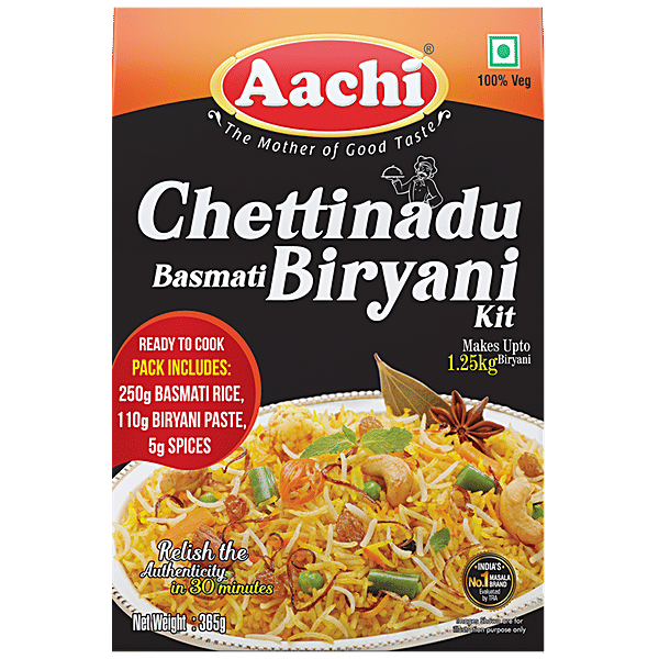 Buy Aachi Chettinadu Basmati Biryani Kit Online at Best Price of Rs 125 ...