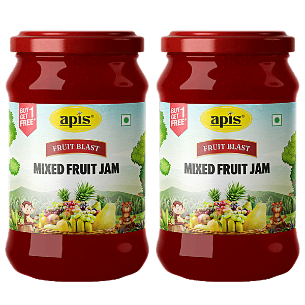 Buy Apis Fruit Blast - Mix Fruit Jam Online at Best Price of Rs 199 ...
