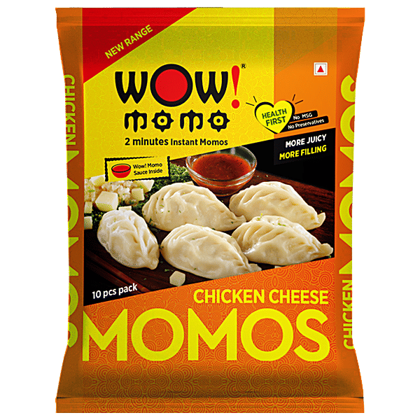 Buy Wow! Momo Chicken Cheese Momos Online at Best Price of Rs 190 ...