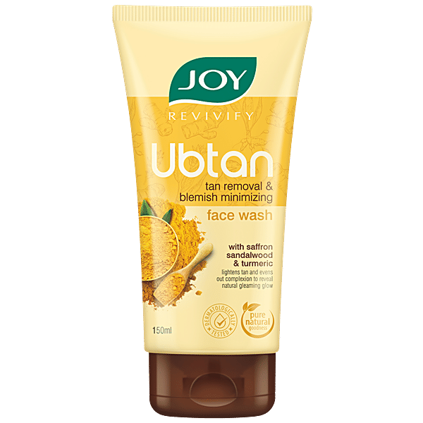 Buy Joy Tan Removal & Blemish Minimizing Ubtan Face Wash Online at Best ...