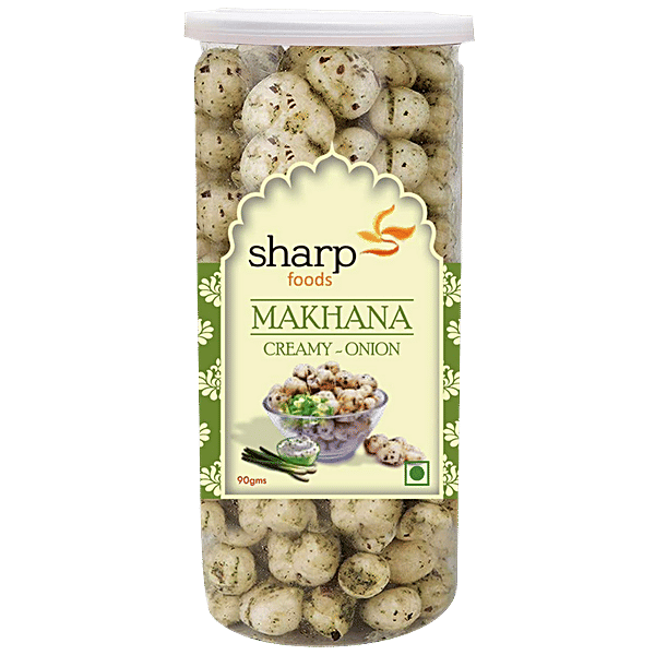 Buy Sharp Foods Makhana Creamy-Onion Online at Best Price of Rs 149 ...