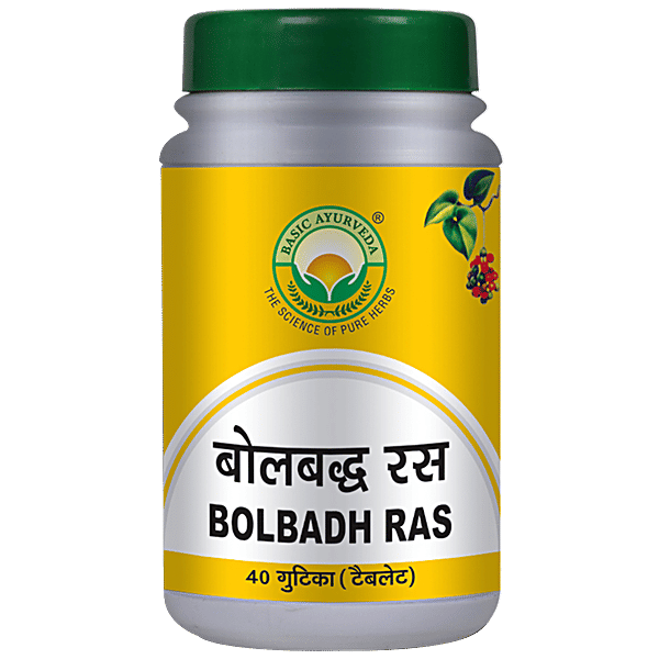 Buy Basic Ayurveda Bolbadh Ras Tablets - Controls Excessive Bleeding ...