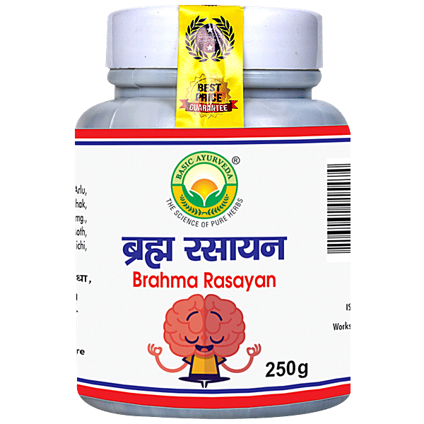 Buy Basic Ayurveda Brahma Rasayan - For Fatigue,Stress,Memory Issues ...