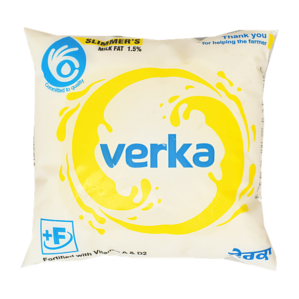 Buy Verka Double Toned Milk - Yellow Online at Best Price of Rs 25 ...