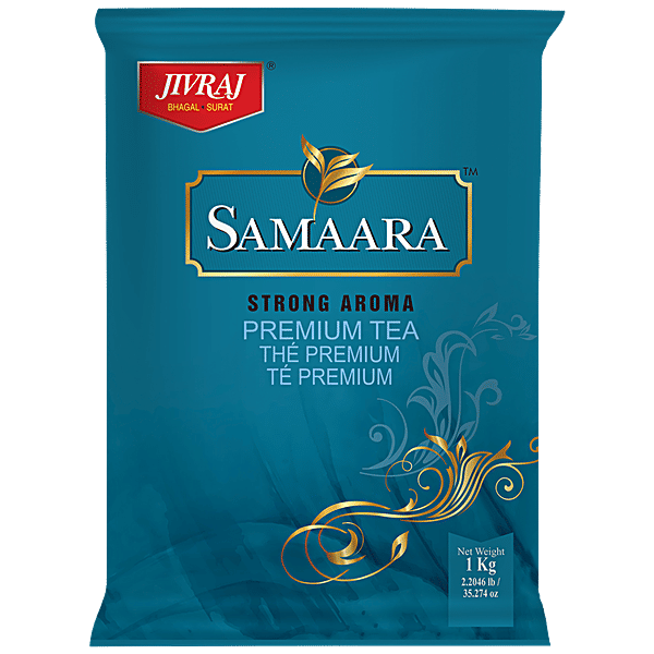 Buy Jivraj Samaara Black Tea - Premium, Strong & Aromatic, Boosts ...