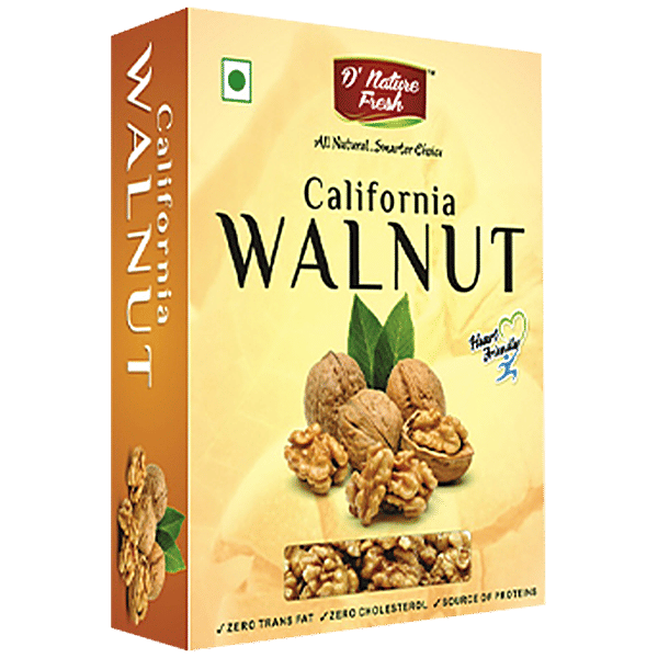 Buy D NATURE FRESH California Walnut Kernel Inshell Online at Best ...