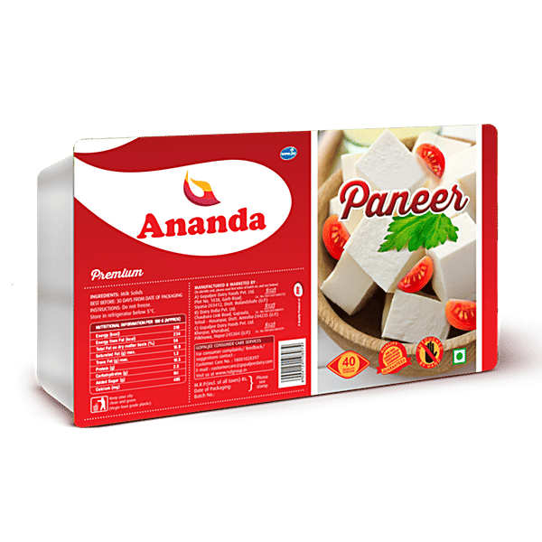 Buy Ananda Paneer - Premium Online at Best Price of Rs 100 - bigbasket