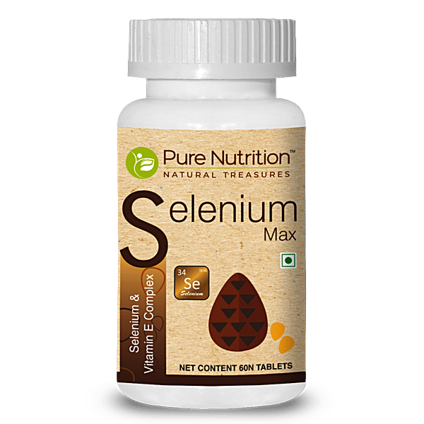 Buy Pure Nutrition Selenium Max Tablet - Vitamin E Complex, Improves ...