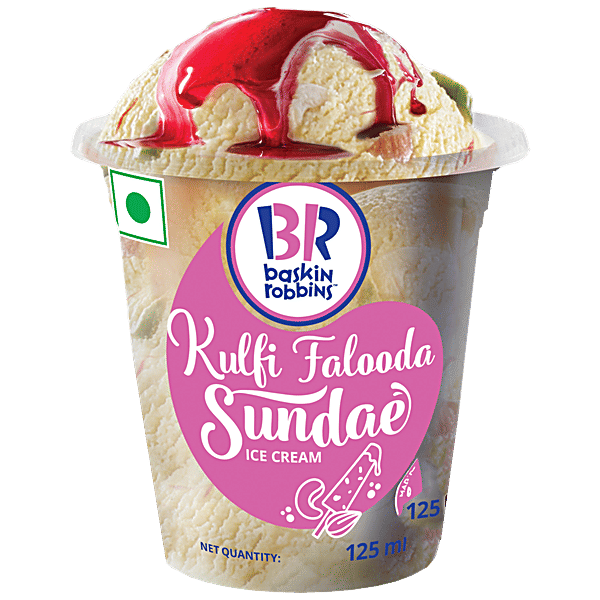 Buy Baskin Robbins Kulfi Falooda Sundae Ice Cream - Made With Cow Milk ...