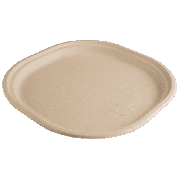 Buy Chuk Disposable Snack Plate - 26 cm Online at Best Price of Rs 299 ...