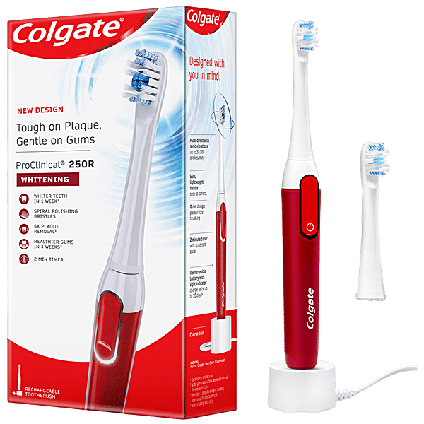 Buy Colgate ProClinical 250R Rechargeable Sonic Electric Toothbrush ...