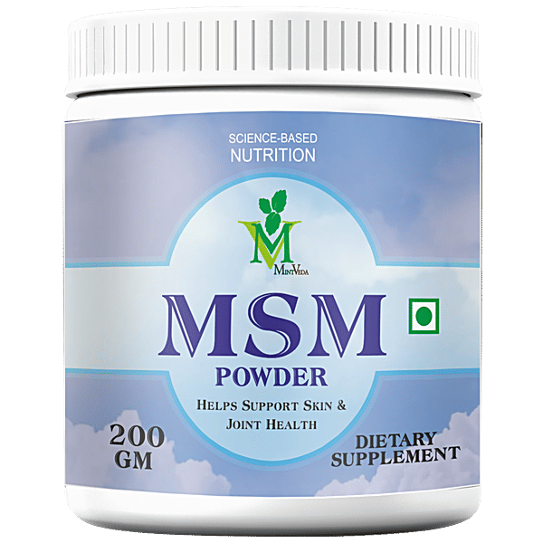 Buy Mintveda MSM Powder - Suport Skin & Joint Health Online at Best ...