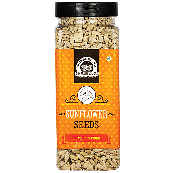 Buy Wonderland Foods Sunflower Seeds - High Protein & Vitamin E, Gluten ...