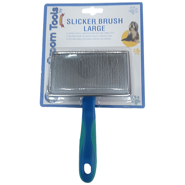 Buy Groom Tools Slicker Brush - For All Types of Dog & Cat Breeds ...