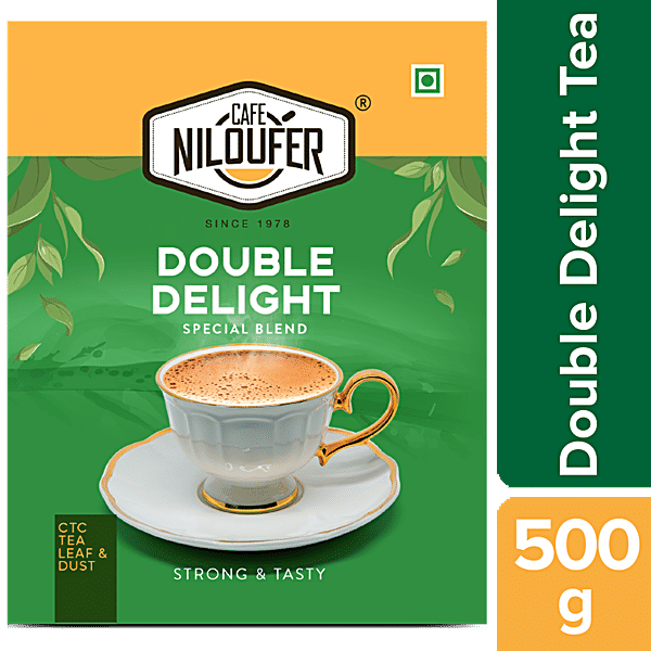 Buy Cafe Niloufer Double Delight CTC Tea Leaf & Dust - Strong Aroma ...