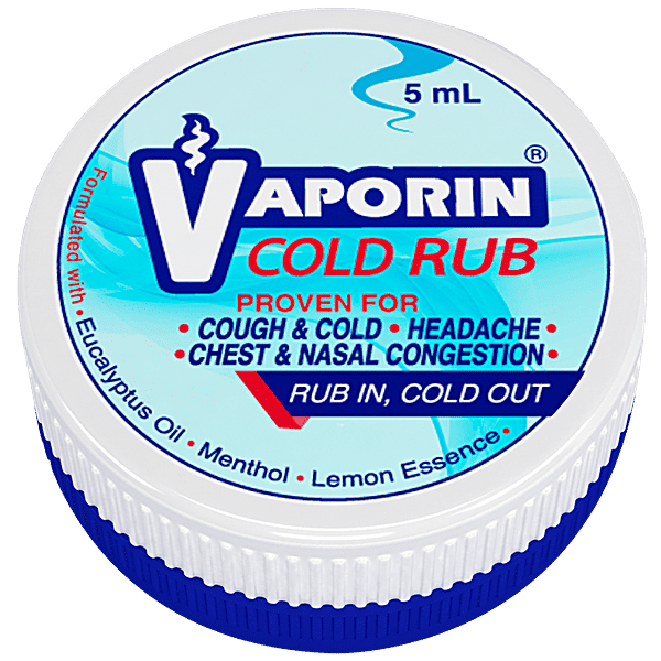 Buy Vaporin Cold Rub Online at Best Price of Rs 25 - bigbasket
