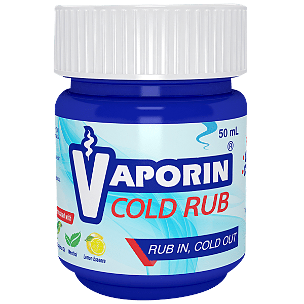 Buy Vaporin Cold Rub Online at Best Price of Rs 145 - bigbasket