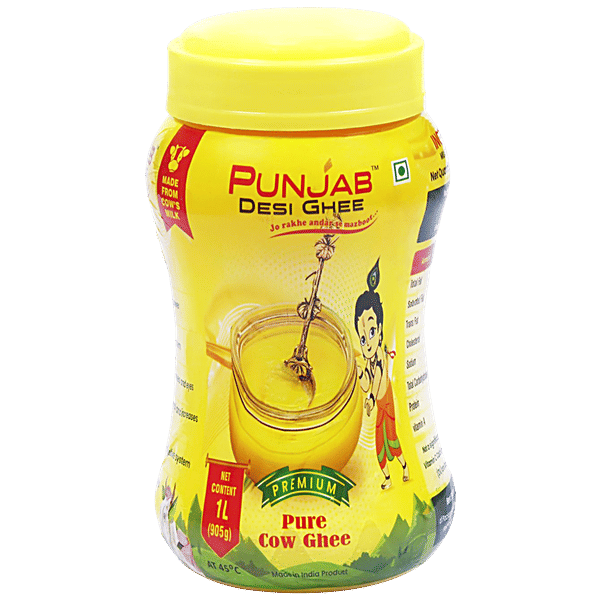 Buy Punjab Desi Ghee Pure Cow Desi Ghee - Rich Source Of Energy ...