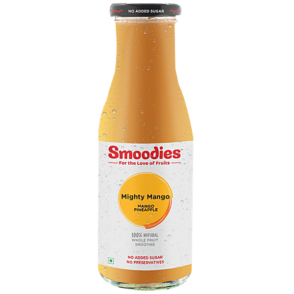 Buy Smoodies Mighty Mango Smoothie - With Pineapple, 100% Natural ...