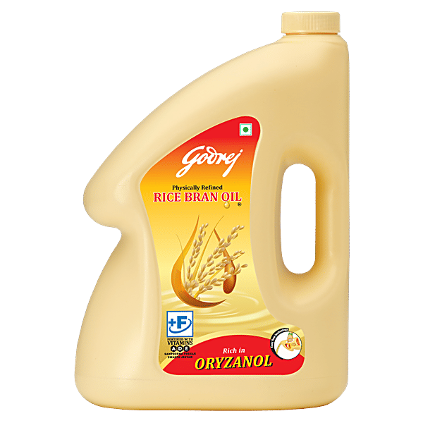 Buy Godrej Rice Bran Oil - Refined, Fortified With Vitamins A, D & E Online at Best Price of Rs ...