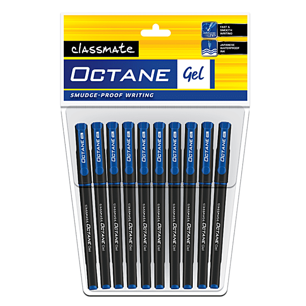 Buy Classmate Octane Gel Pen - Blue Online at Best Price of Rs 99 ...