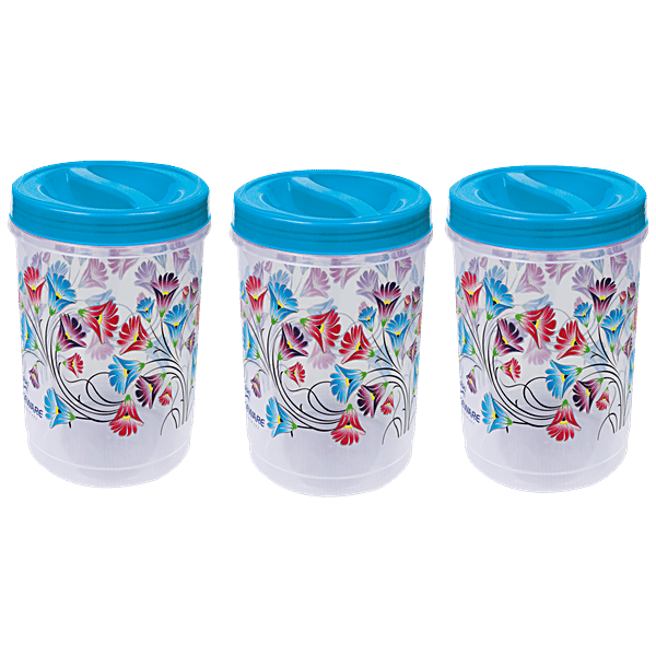 Buy Princeware Dal Chana Plastic Storage Container/Dabba Set - Twister ...