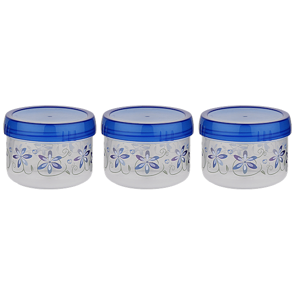 Buy Asian Plastic Masala Storage Dabba/Containers Set - Turn & Lock ...