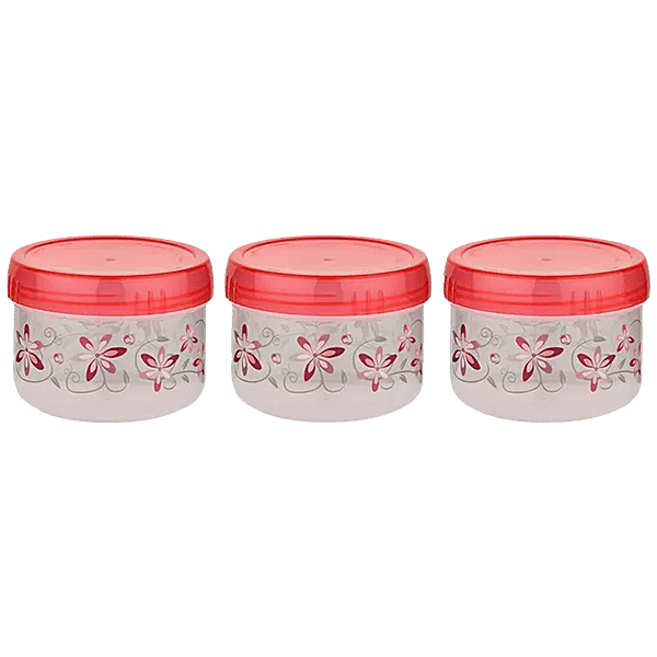 Buy Asian Plastic Masala Storage Dabba/Containers Set - Turn & Lock ...