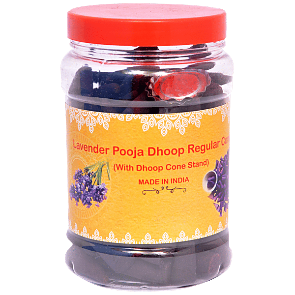 Buy Pooja Sewa Regular Cone Dhoop - Uplifts Mood, Used For Meditation ...