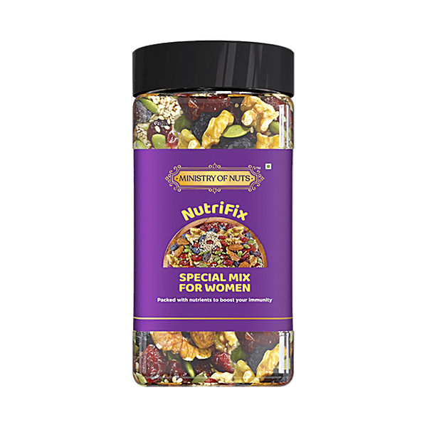 Buy Ministry Of Nuts Nutrifix Special Mix - For Women, Rich In ...