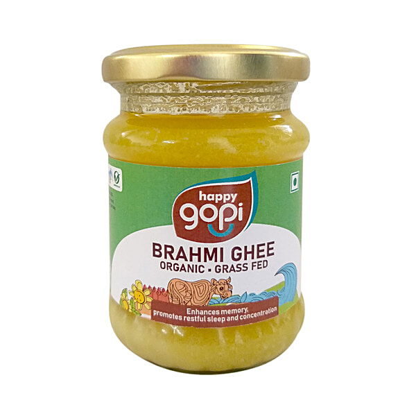 Buy Hita Farms Happy Gopi - Organic Brahmi Cow Ghee Online at Best ...