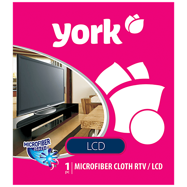 Buy YORK Microfiber Cleaning Cloth - Long Lasting, Durable Online at ...