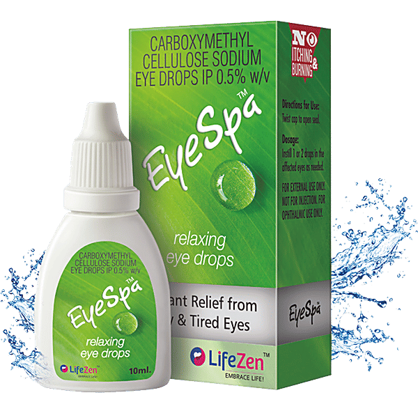 Buy EyeSpa Relaxing Eye Drops - Relief From Stress & Dryness Online at ...