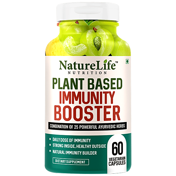 Buy Nature Life Nutrition Plant Based Immunity Booster Dietary ...