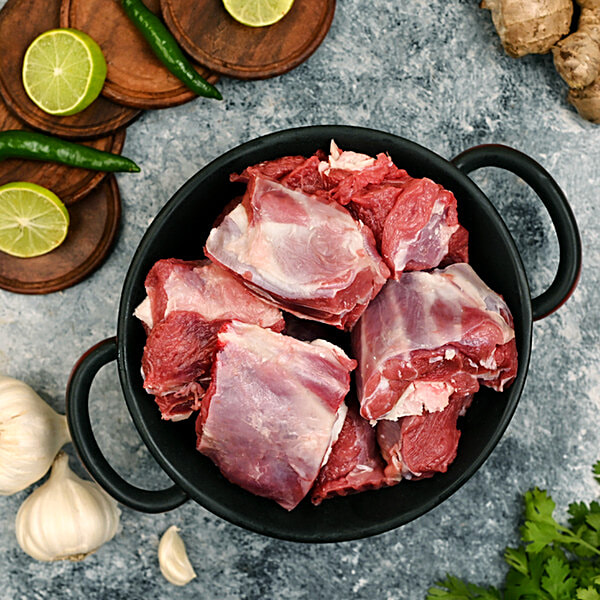 Buy fresho! Mutton - Goat Kid Leg Pieces Online at Best Price of Rs 701 ...