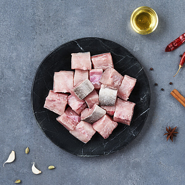 Buy fresho! King Fish/Cobia Cubes Online at Best Price of Rs 831 ...