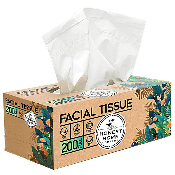 Buy THE HONEST HOME COMPANY Facial Tissues - 2 Ply Online at Best Price ...