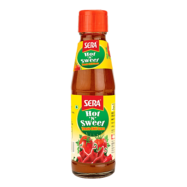 Buy Sera Hot N Sweet Tomato Chilli Sauce Online at Best Price of Rs 39 ...