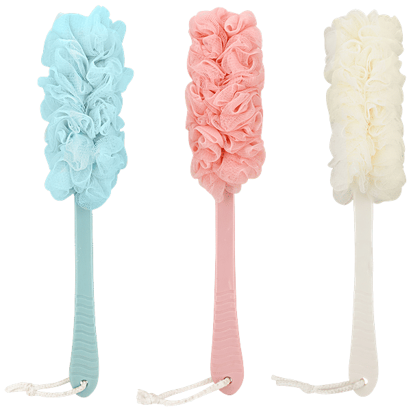Buy DP Loofah - With Plastic Handle, Assorted Colour, BB442-1 Online at ...
