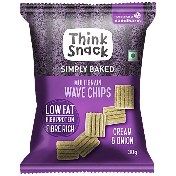 Buy Think Snack Ready To Eat Snack - Multi Grain Wave, Chips Cream ...